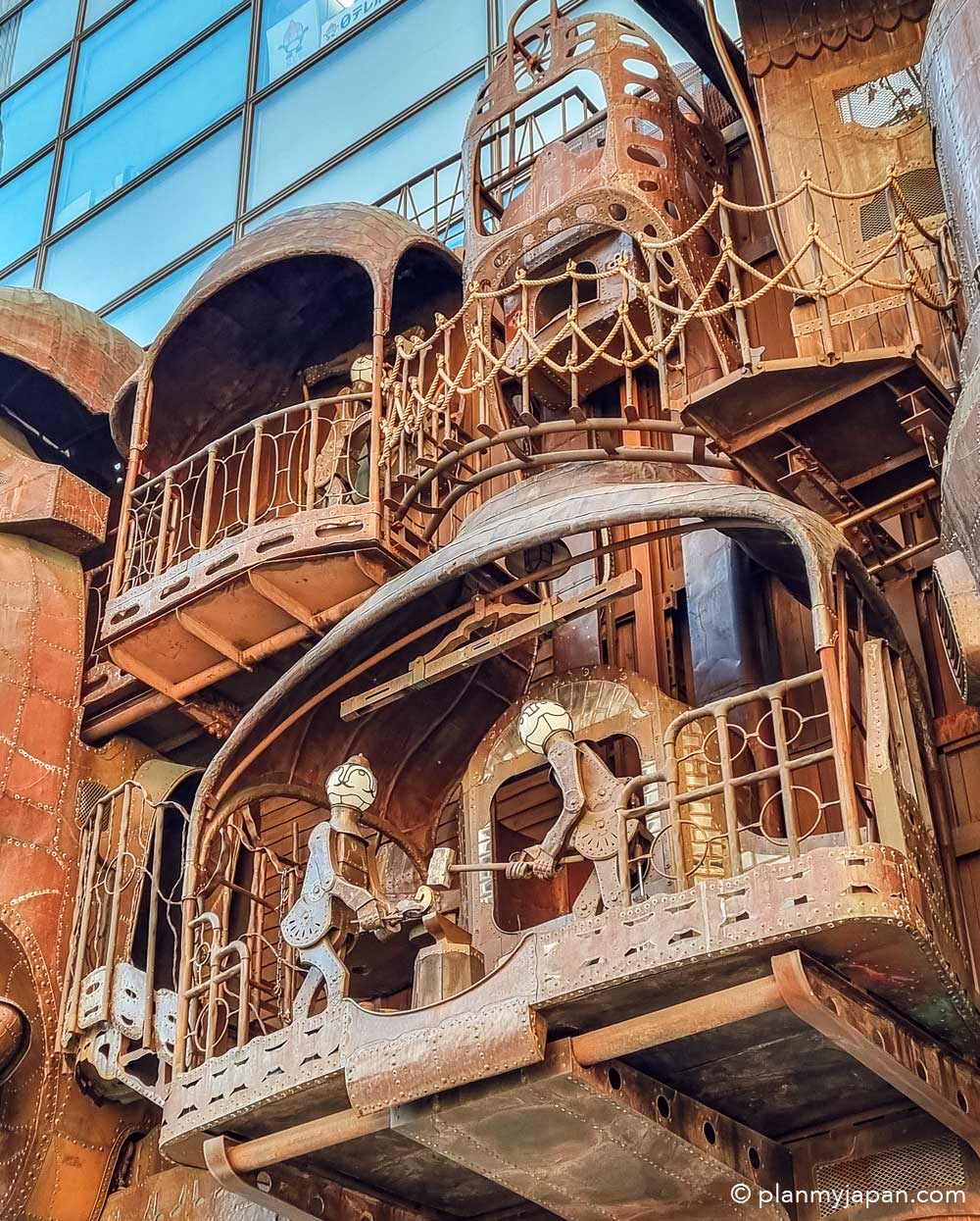 Studio Ghibli Clock Tokyo NTV - Designed By Hayao Miyazaki - Plan My Japan